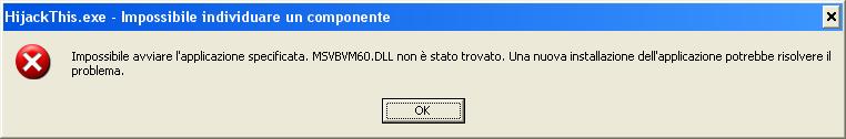 MSVBVM60.DLL non è stato trovato - Assistenza Informatica